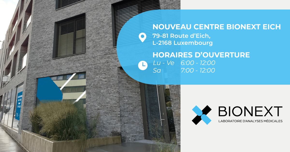 Ouverture nouveau centre Luxembourg Eich | BIONEXT